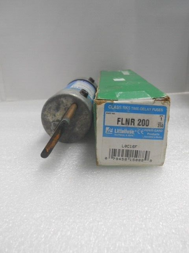 New Littelfuse FLNR 200 Amp Fuse FRN-R-200 Class RK5 250 Volt NIB | eBay