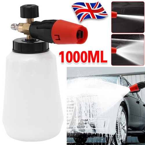 Pressure Washer Snow Foam Cannon Lance Gun 1/4"Quick Release Foam ...