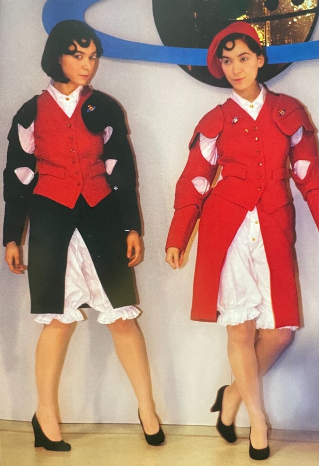 VTG Vivienne Westwood Red "Time Machine" Armour Jacket, AW88, Size S ...