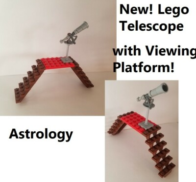 Telescope LEGO Viewing Platform Stairs Minifigure Astrology Stars ...