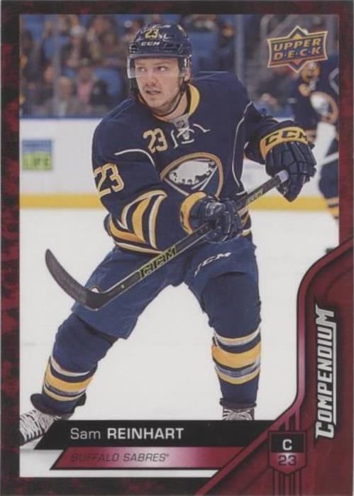 2016-17 Upper Deck Compendium - Sam Reinhart #335 Red for sale online ...