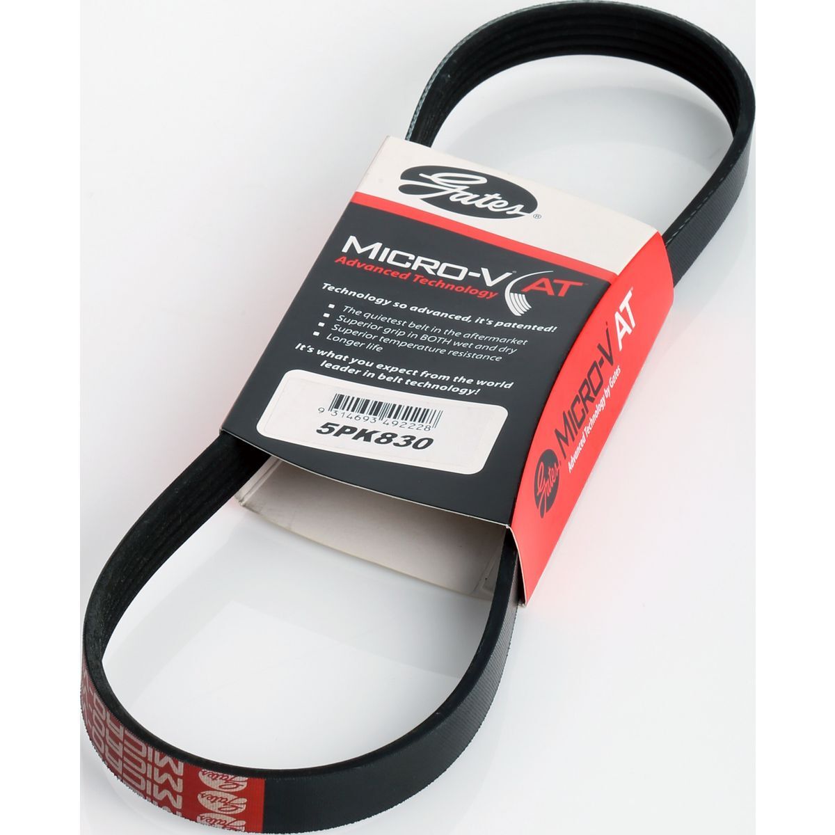 Gates Ribbed Belt 5PK830 | eBay