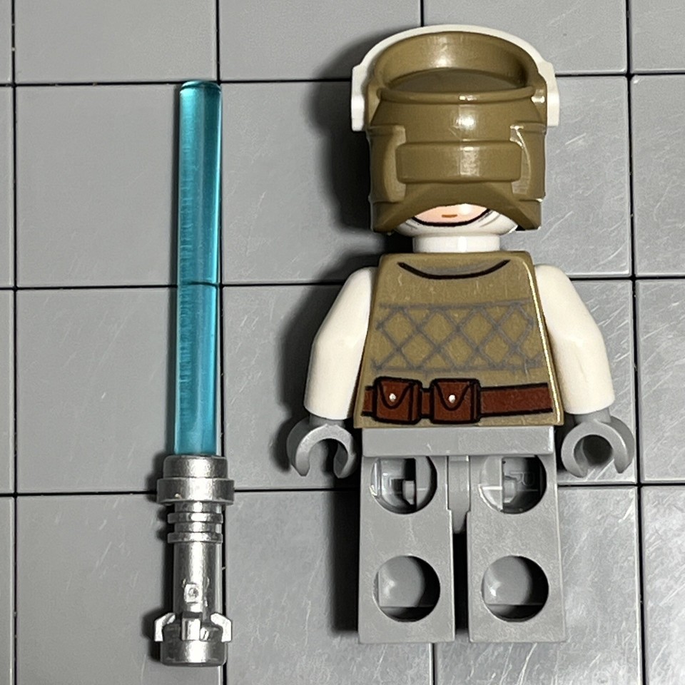 Lego Luke Skywalker Minifigure Hoth Balaclava Head Star Wars sw1143 B1 ...