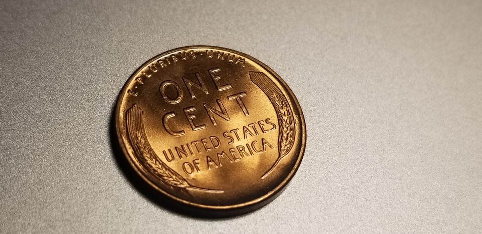 USA 1944 D Gem BU Red Small Cent Penny Id10. | eBay
