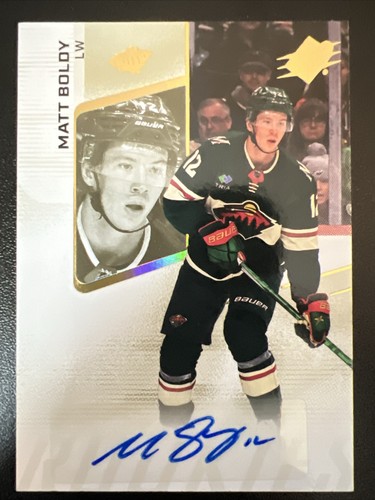 2022-23 SPx #102 Matt Boldy RC AUTO - Minnesota Wild | eBay