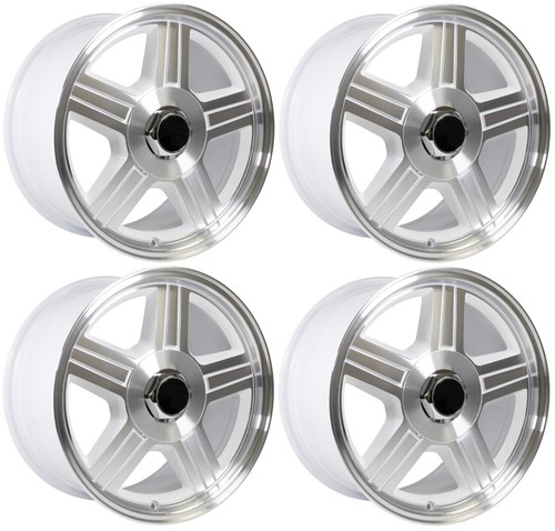 1991-1992 Chevrolet Camaro RS Z28 Style 17x9 White Wheels Rims 17" Set ...