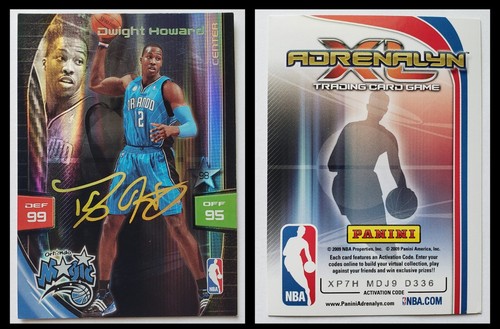2009-10 Panini Adrenalyn XL DWIGHT HOWARD Basketball Card Orlando Magic ...