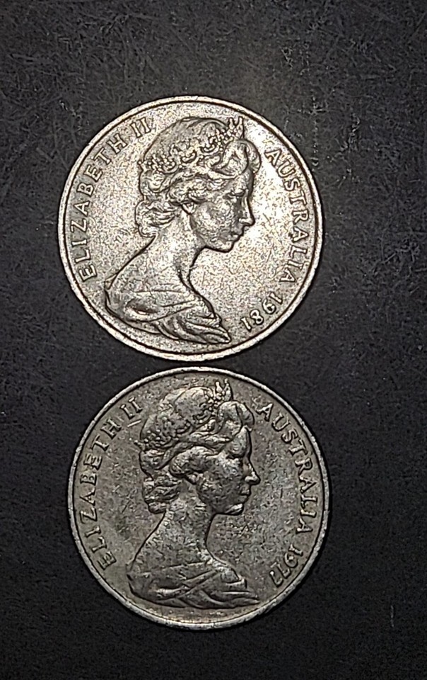1977 & 1981 AUSTRALIA 20c TWENTY CENT PLATYPUS COIN - | eBay