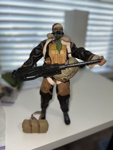 1/6 21ST CENTURY US B-17 8TH AIR FORCE WAIST GUNNER .50 CAL DRAGON BBI ...