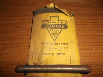 Vintage CLINTON Small Engine Parts- Shaft # 6-5-500 21310A | eBay