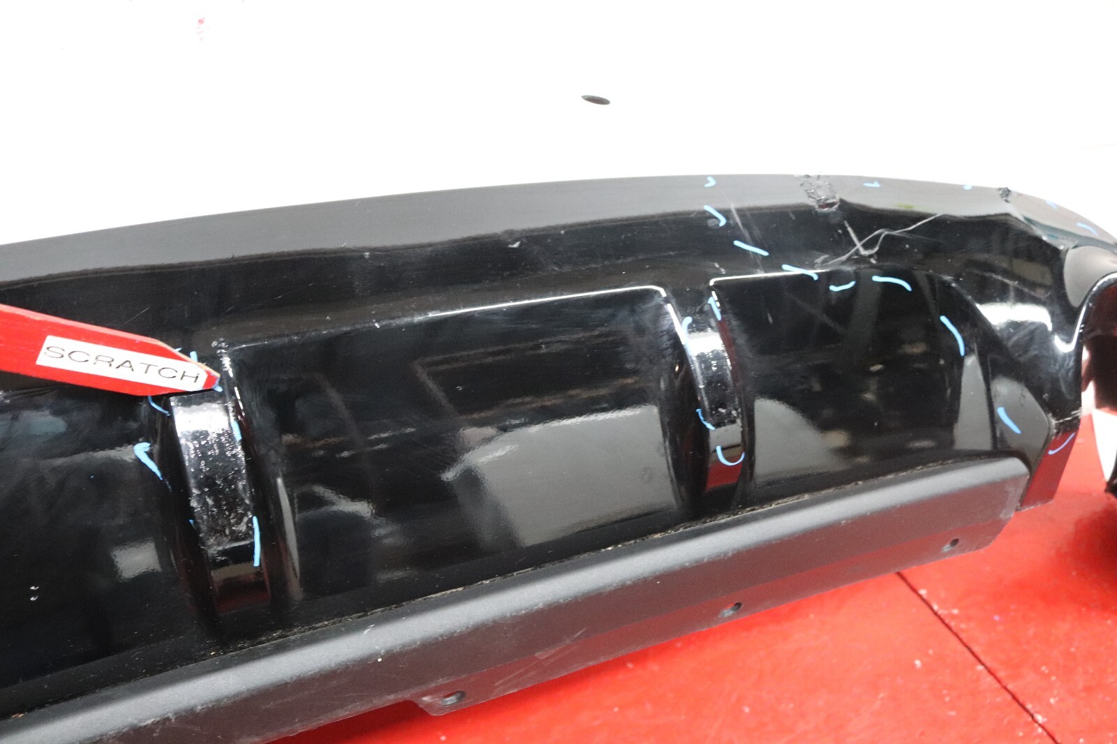 2019-2023 Ford Edge Titanium Rear Lower Bumper Cover OEM With Sensor ...