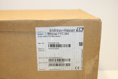 Endress+Hauser FTC260-AA4D1 Minicap Point Level Switch NEW | eBay