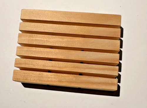 Soap Saver DIY PROJECT Pine Wood Untreated Water Ridges 4" x 3 ...