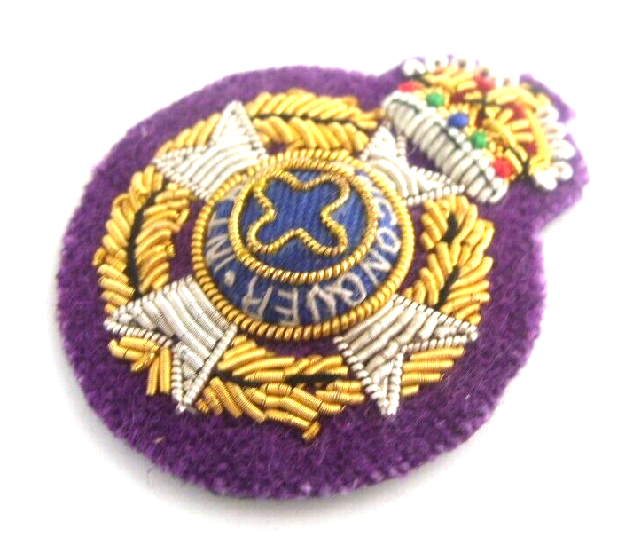 KINGS CROWN OFFICER BERET BADGE - RACHD CHRISTIAN PADRE CIIIR C3R BRITISH ARMY | eBay