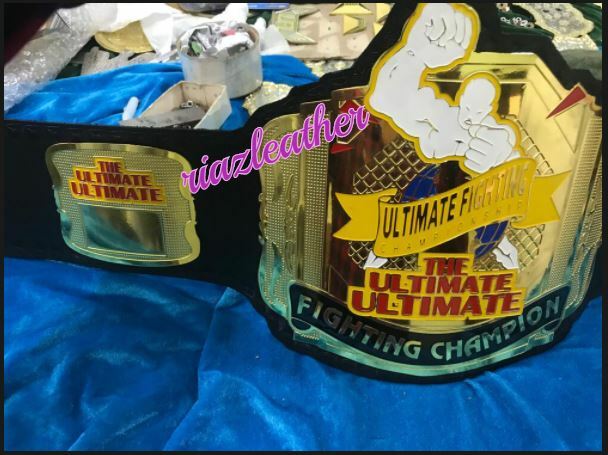Old UFC 2mm The Ultimate Fighting 5 UFC SuperFight Championship Belt ...