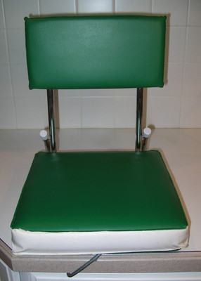 Vintage Stadium Seat Vinyl Padded Bleacher Seat Folding Portable Chair ...
