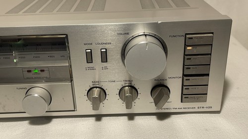 Vintage Sony STR-V25 FM Stereo FM-AM Receiver Amplifier Tested!!! | eBay