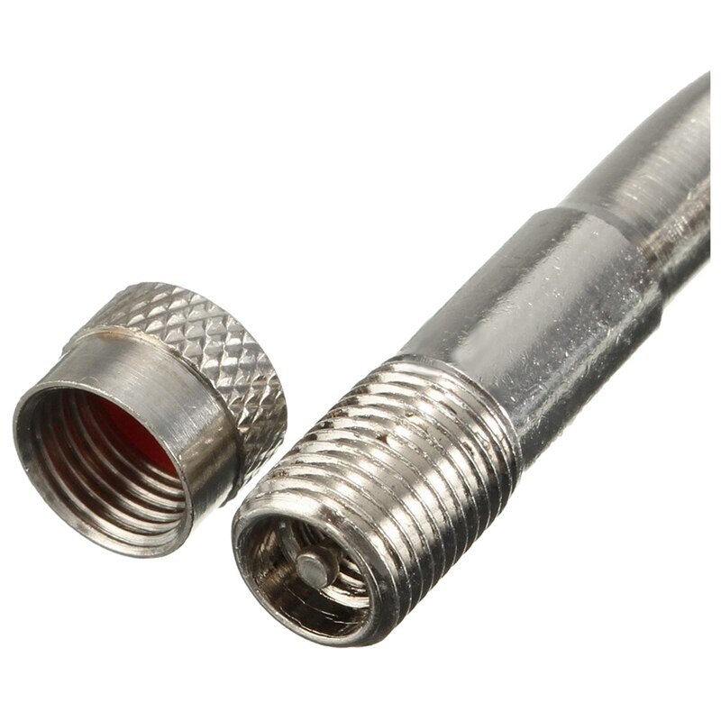 2x Bent Valve Stem Extension Angle 90-Degree Silver Tire Wheel Car ...