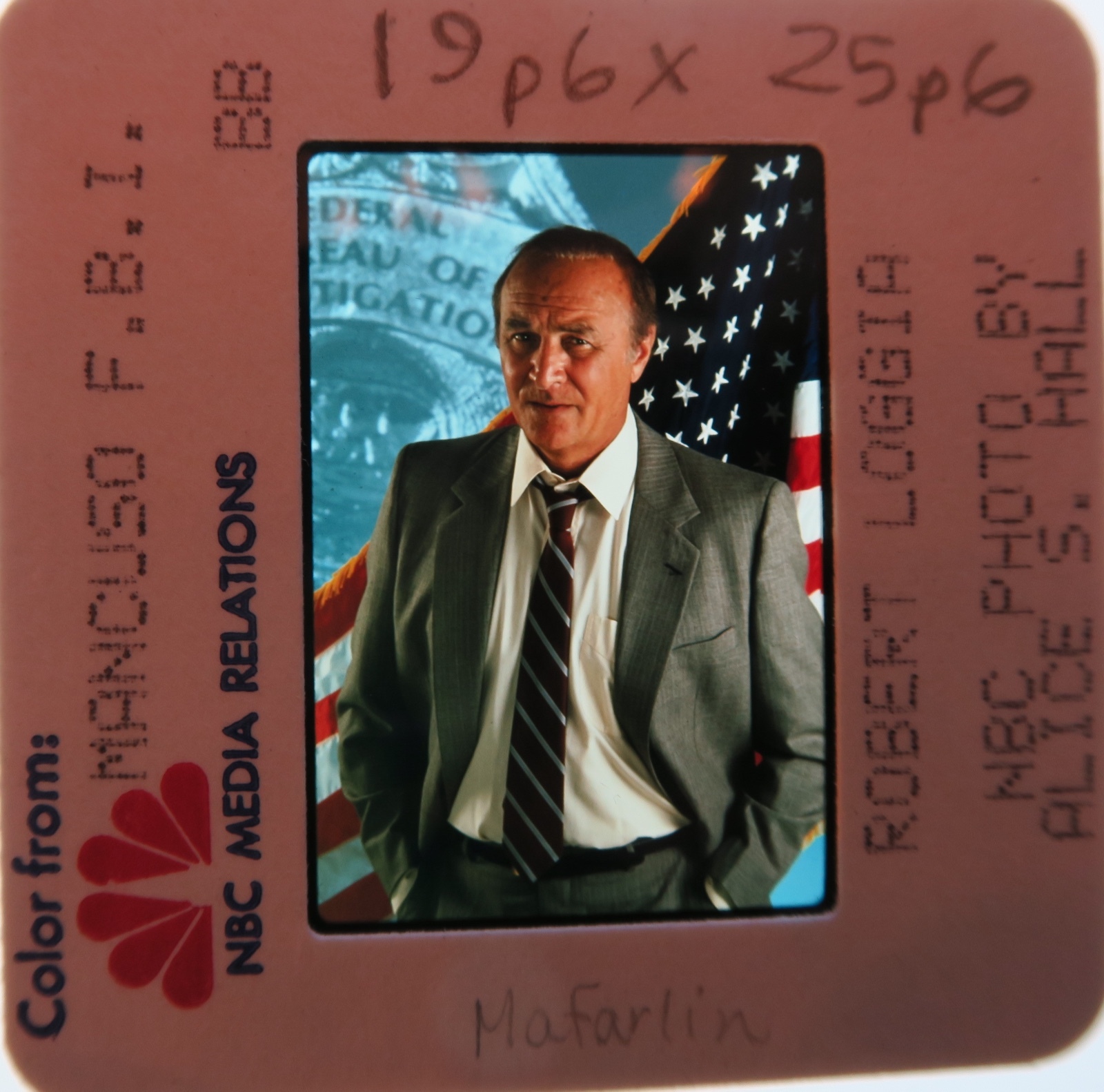 MANCUSO FBI CAST ROBERT LOGGIA Fredric Lehne Lindsay Frost ORIGINAL ...