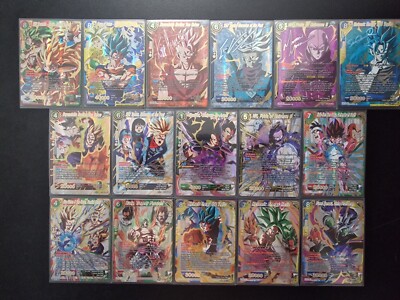 Assault of The Saiyans BT7 DBSCG Bandai 2019 Collection SCR SIGNATURES ...