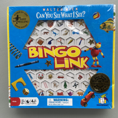 Bingo Link Can You See What I see? Game Gamewright Walter Wick Toy New ...