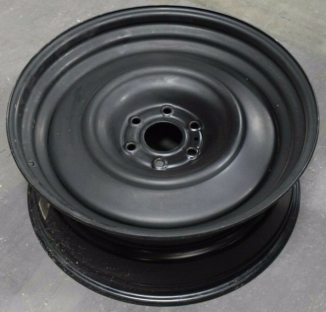 22" 22x9 GM GMC Chevy TRANSPORTER 6x5.5 Black Steel Wheel Rim Set 4 for ...