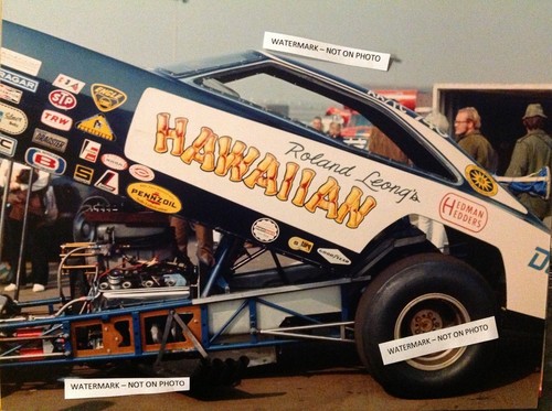 Roland Leong Hawaiian Pat Foster 8x10 dragster NHRA 1970 funny car | eBay