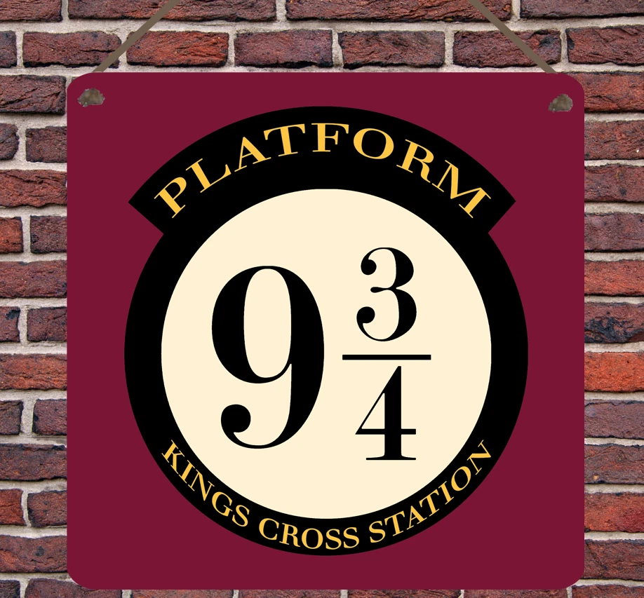 Harry Potter Vinyl Sticker Platform 3 4 52 OFF
