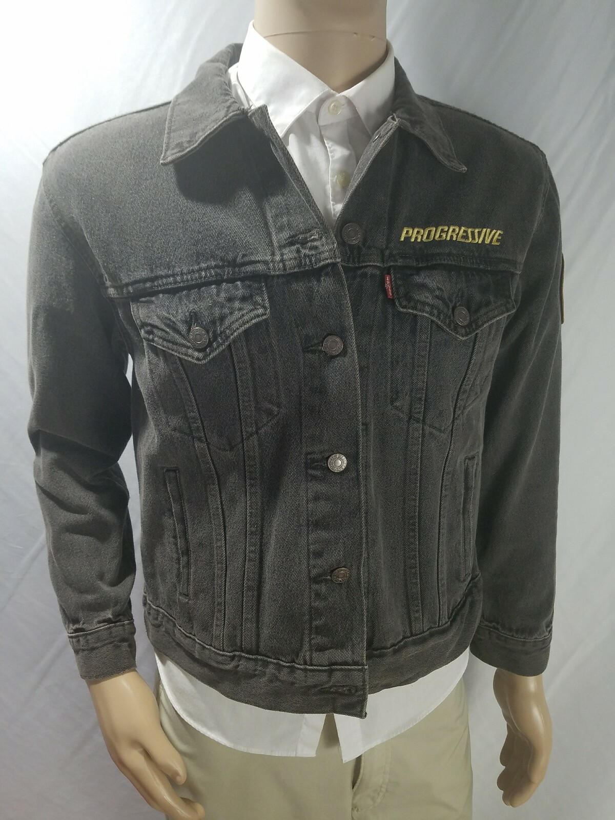 Progressive Motorcycle Club Women's Levis Denim Washe… - Gem