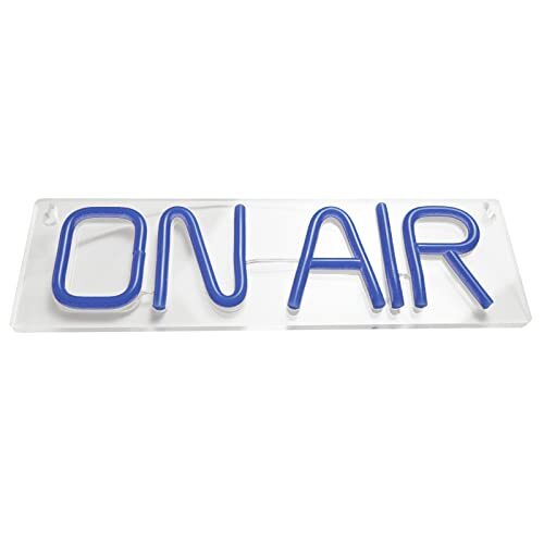 ON AIR Neon Signs, LED Night Lights, Studio Illuminated Decorative, USB ...