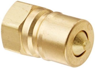 Eaton Hansen B6KP31 Brass ISO-B Interchange Hydraulic Fitting, Plug ...