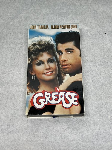 Grease VHS 20th Anniversary Edition Widescreen Bonus CD & Script Movie ...