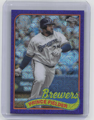2024 Topps #2T89C-72 Prince Fielder Silver Pack Purple #/75 | eBay