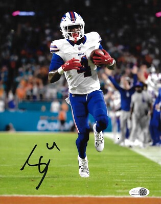 JAMES COOK signed autographed BUFFALO BILLS 8X10 photo w/ COA JSA PROOF ...