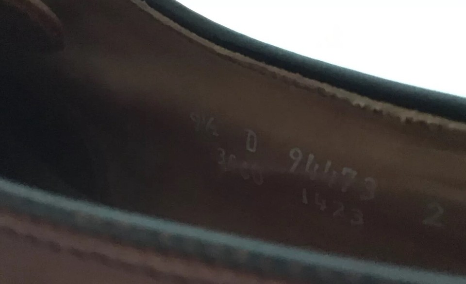 Allen Edmonds Kingsley Saddle Balmoral Derby Oxfords Shoes Sz 9.5 D ...