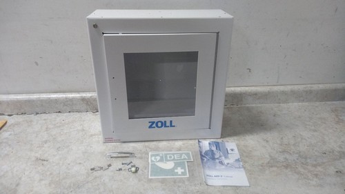 Zoll 8000-001256 17-1/2 In H White Defibrillator Storage Cabinet | eBay