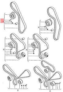 NEW AUDI A6 C5 TIMING BELT SET 06B198119C 2.0 PETROL ORIGINAL NO DUTY ...