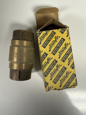 Strataflo 1 Inch No 300 Check Valve w/Rubber Poppet NEW | eBay
