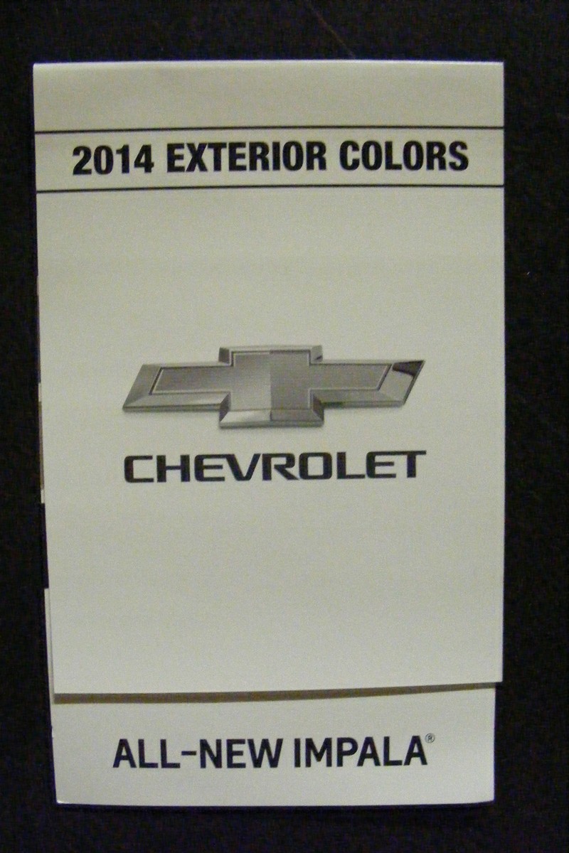 2014 Impala Color Chart 2014 2019 Chevrolet Impala LS # 472 18S 18