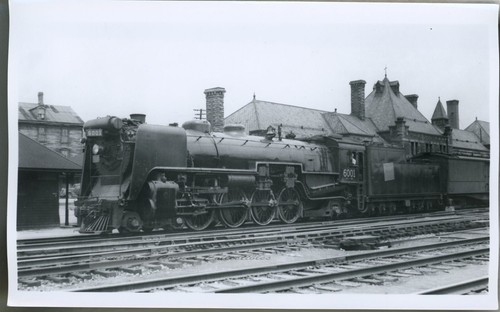 Rare Ron Nixon Canadian National Railway Photo Engine 6001 1940 Vintage ...