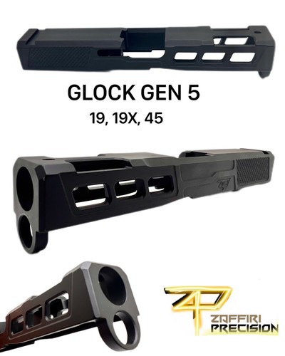 Zaffiri Precision Complete Slide Fits Glock 19 19x 45 Gen 5 Stripped ...