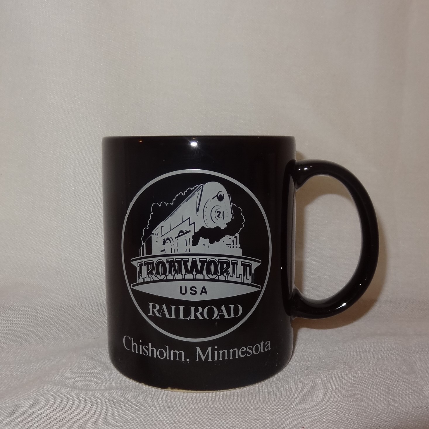 Ironworld USA Railroad Train Coffee Mug 11 oz Cup Chisholm Minnesota ...