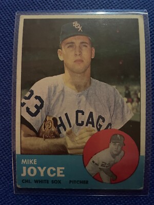 1963 topps # 66 JIM JOYCE | eBay