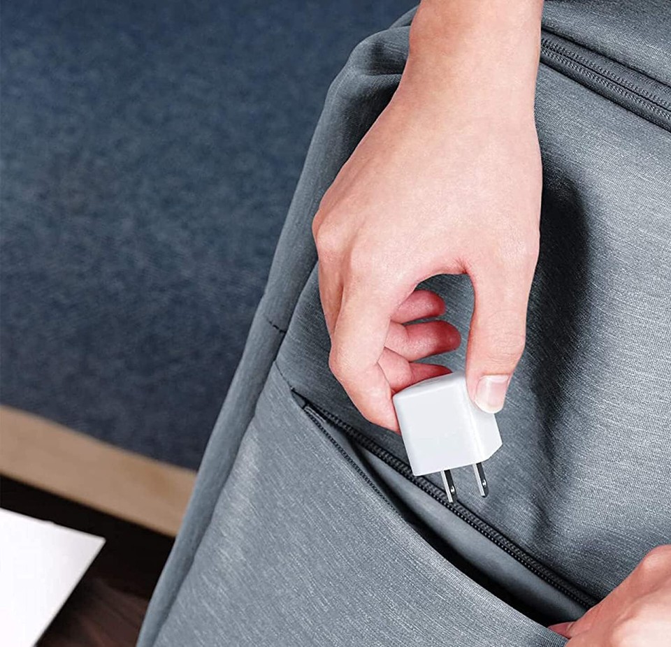 10 x 1A USB Home Wall Charger AC Adapter Plug For iPhone 5 6 7 8 X 11 ...