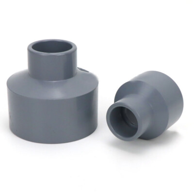 PVC Reducing Pipe Fitting Concentric Reducer Connector Socket Coupling ...