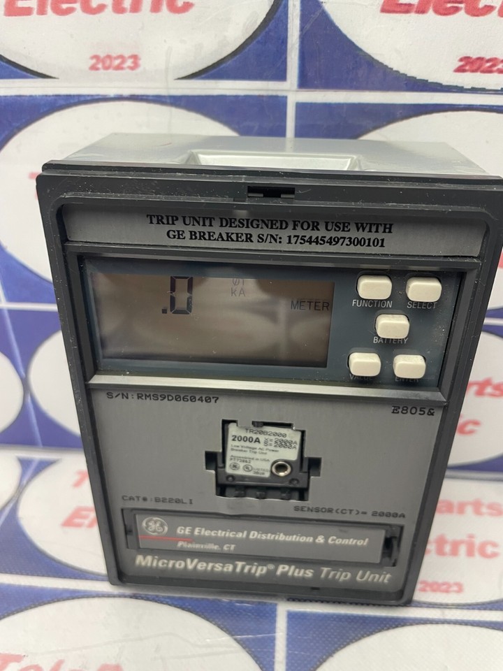 Micro Versa Trip Plus B220 LI Rating Plug 2000 AMP (Stock M-30) | eBay