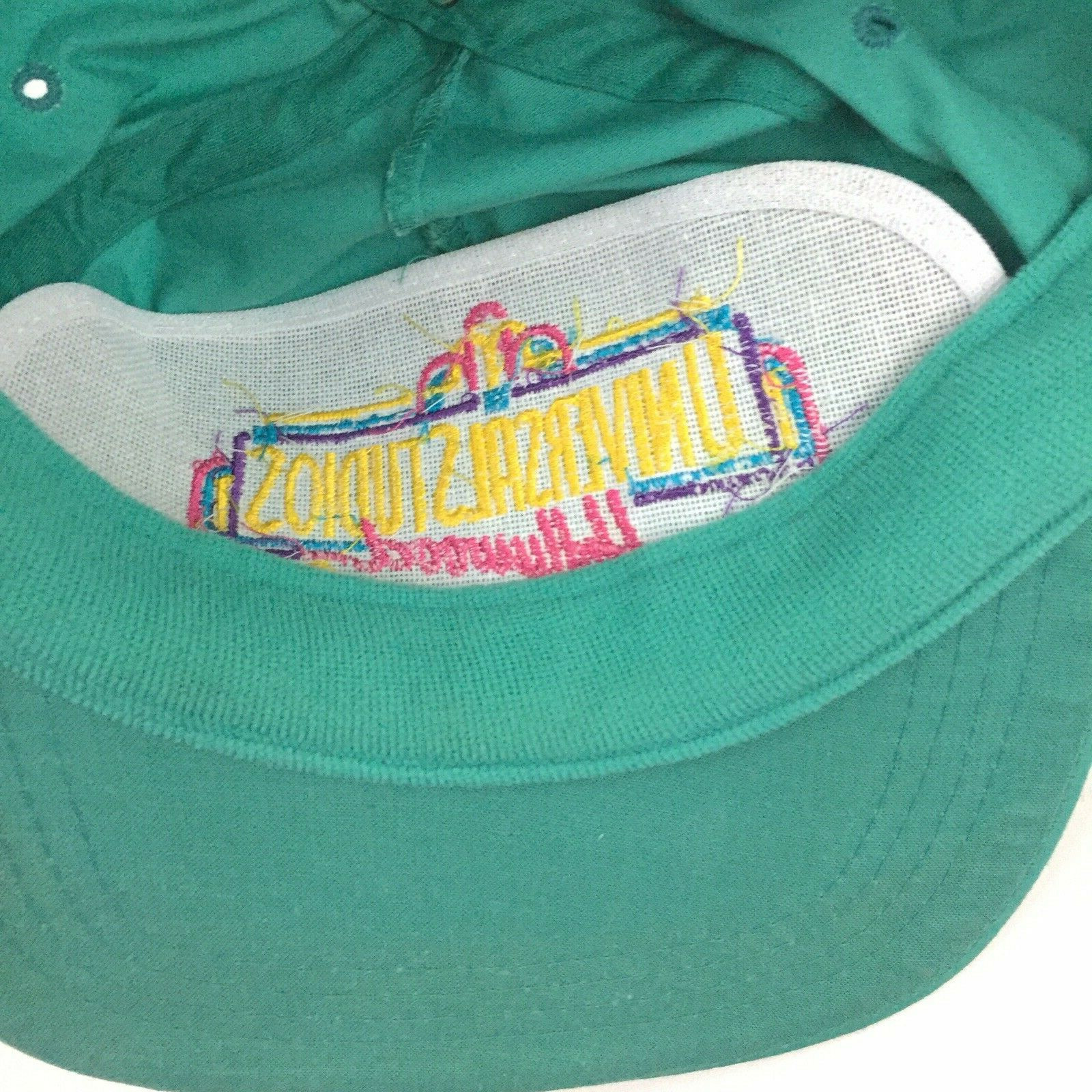 Vtg 80s Universal Studios Hollywood Cap Spell Out Log… - Gem