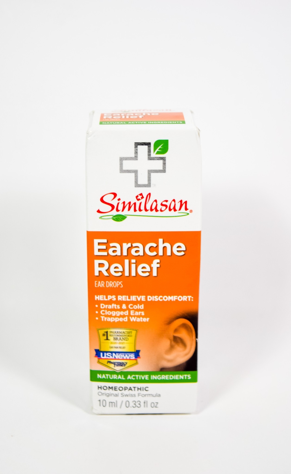 2 Similasan EARACHE RELIEF Ear Drops Homeopathic 10ml clogged water NIB ...