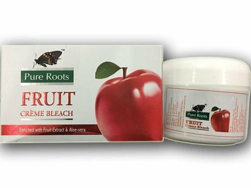 Pure Roots Herbal Fruit Bleach Cream | Fem Fruit Creme Bleach | 224 Gm ...