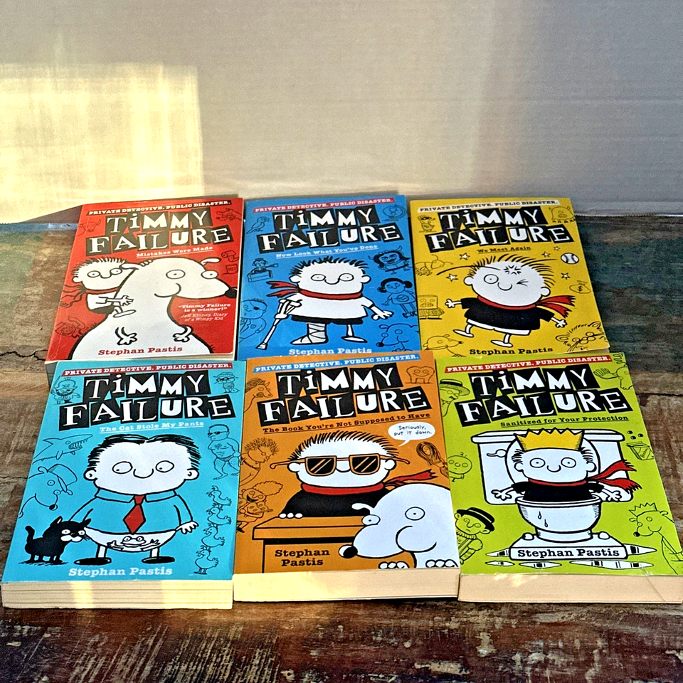 Timmy Failure Totally Catastrophic 6 Books Collection Set Stephan ...